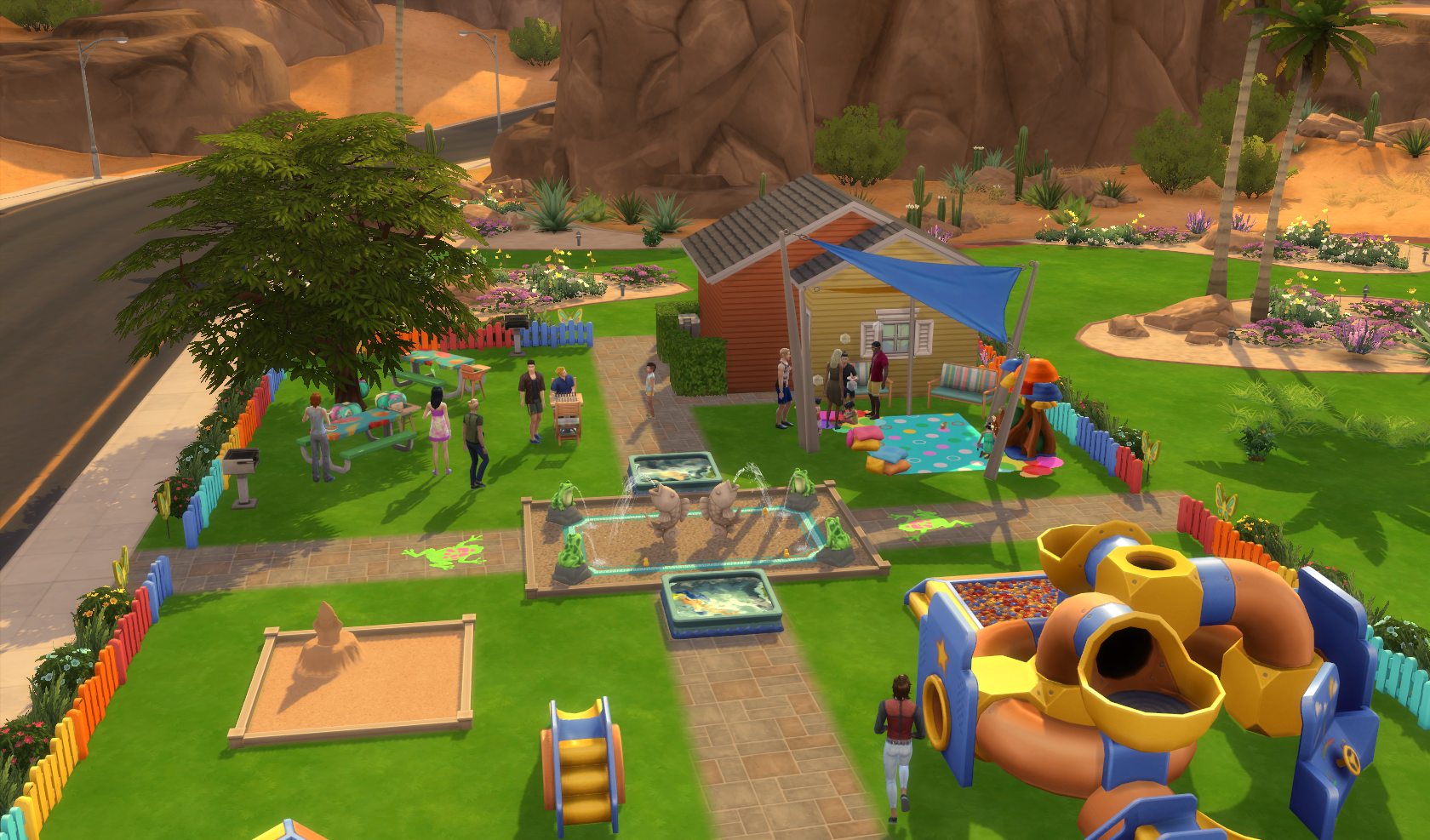Tot Time Play Park – Addy Plays Sims 4